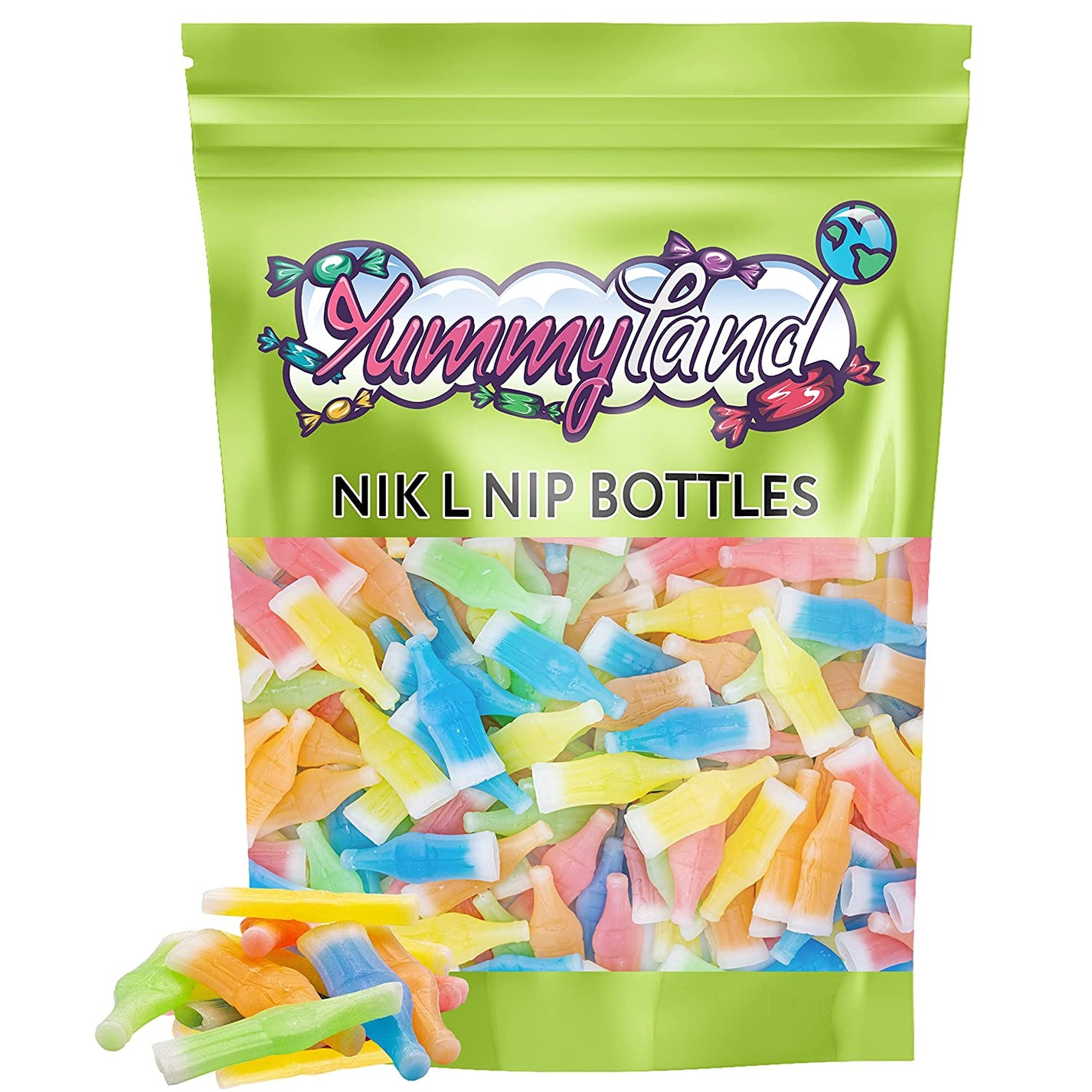 Nik-L-Nip Wax Bottle Candy Drinks filled with Flavored Syrups – YUMMYLAND