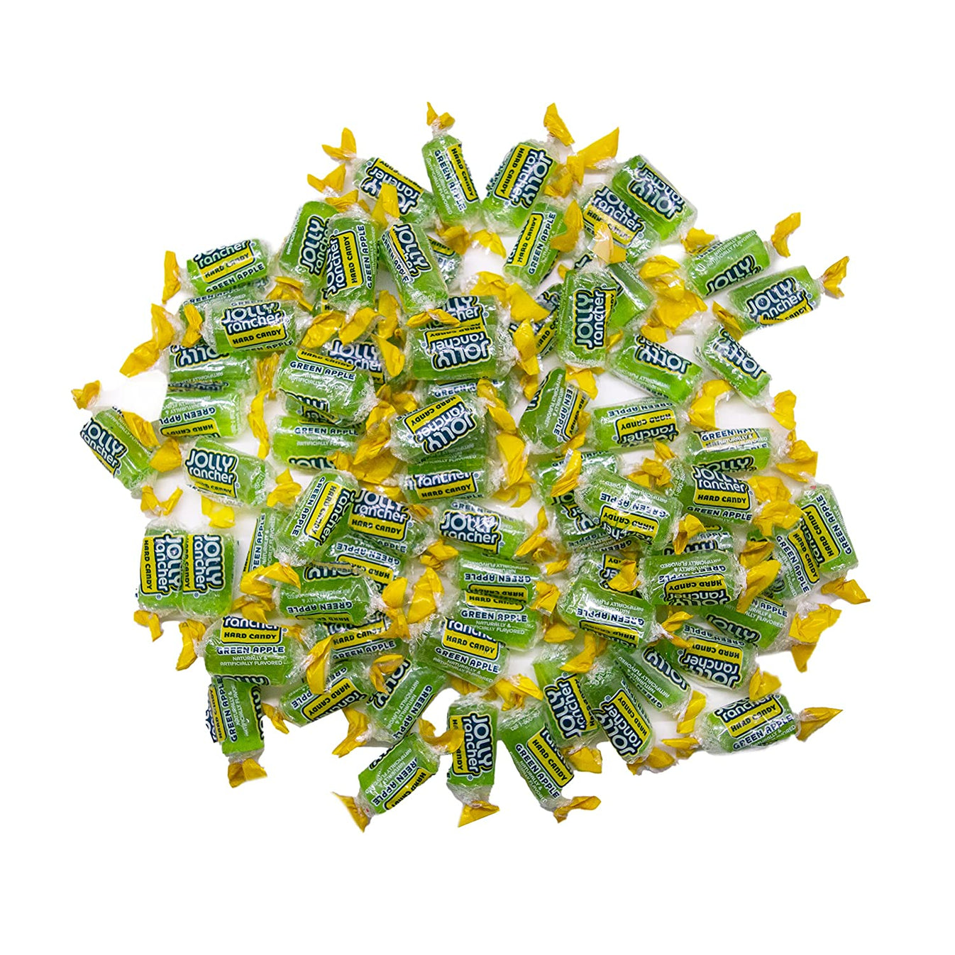 Jolly Rancher Green Apple Hard Candy, Individually Wrapped – YUMMYLAND