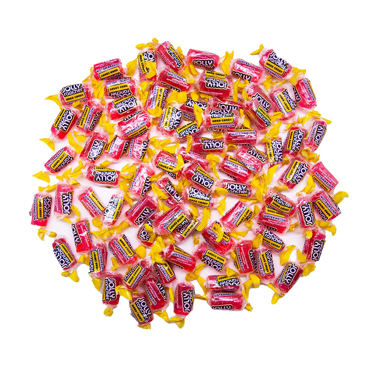 Jolly Rancher Watermelon Hard Candy, Individually Wrapped, Bulk Candy ...